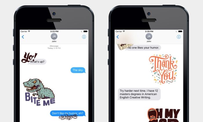 Jon Contino’s iOS 10 Sticker Pack | Cool Material