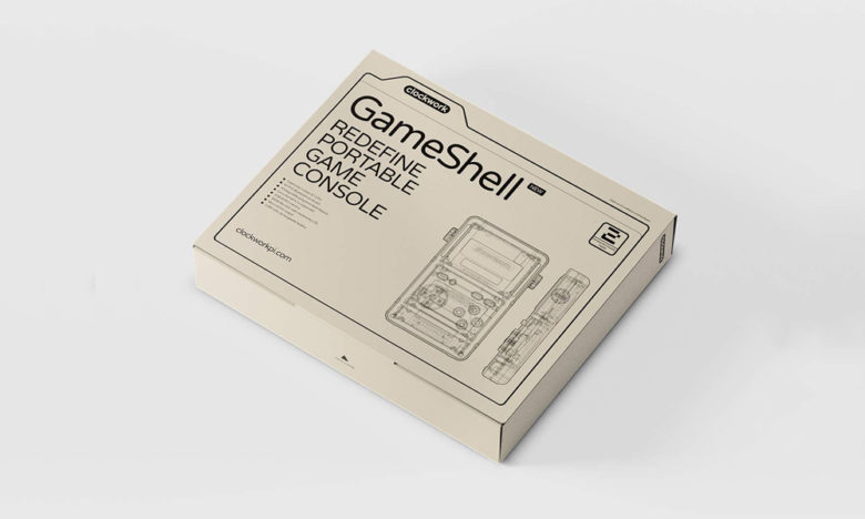 Gameshell Open Source Portable Gaming Console | Cool Material