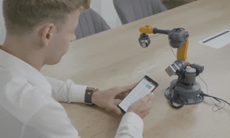 Mirobot 6-Axis Mini Industrial Robot Arm | Cool Material
