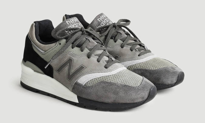 New Balance x J.Crew 997 10th Anniversary Sneakers | Cool Material