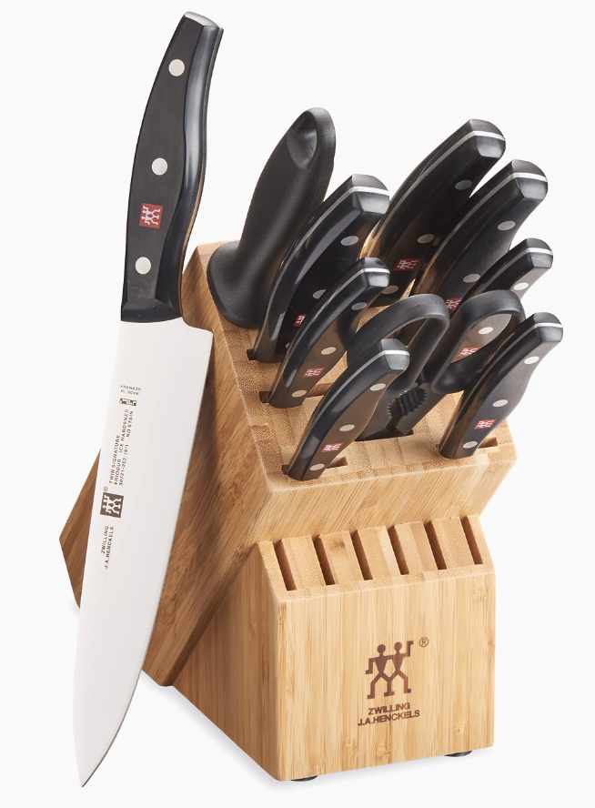 ZWILLING J.A. Henckels Twin Signature 11-Piece Knife Block Set Kitchen ...